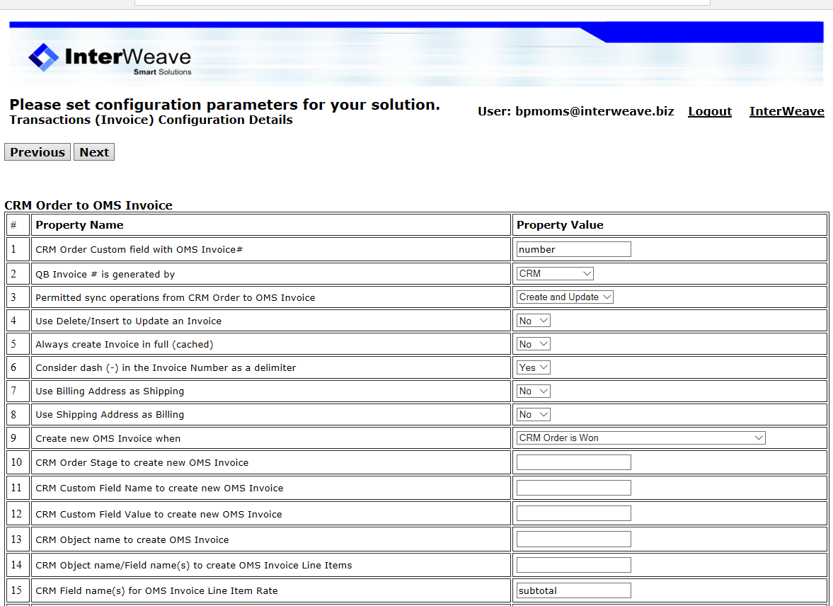 InterWeave eCommerce Gateway for Creatio | Creatio Marketplace