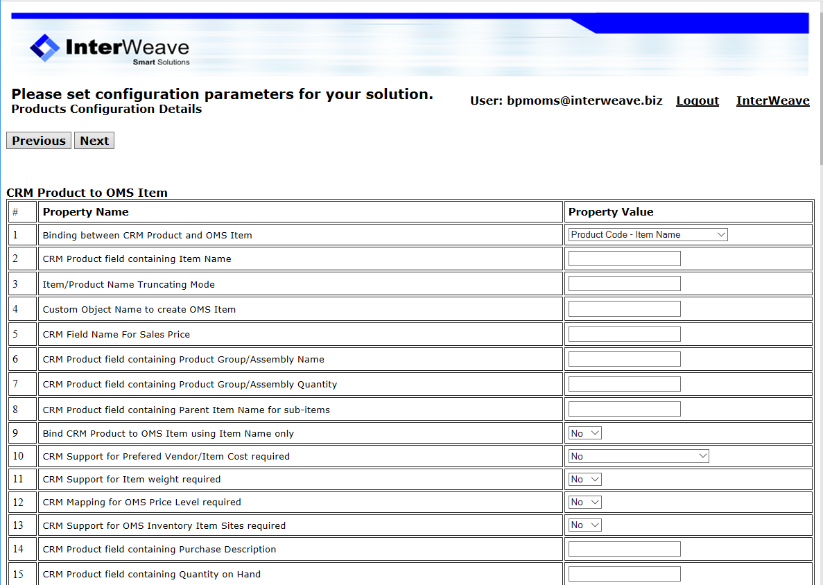 InterWeave eCommerce gateway for Creatio | Creatio Marketplace