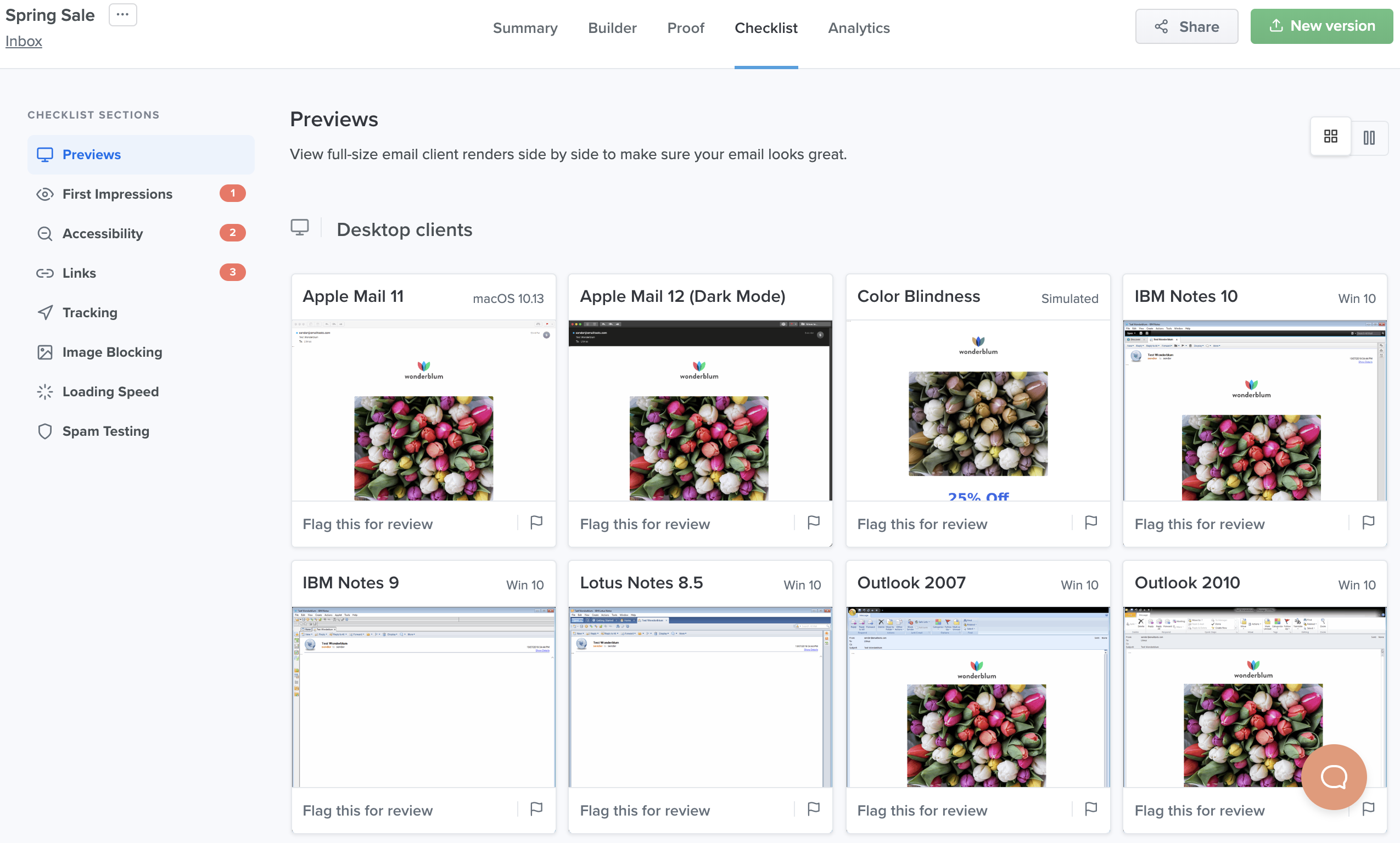 Litmus pre-send testing for Creatio | Creatio Marketplace