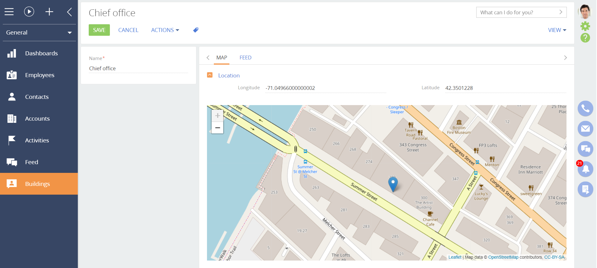 Toolkit to setup map view for Creatio | Creatio Marketplace