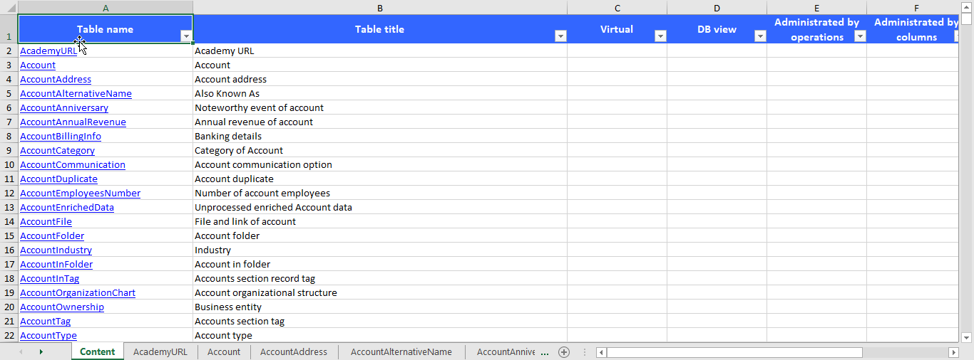 Object Structure Export For Creatio Creatio Marketplace
