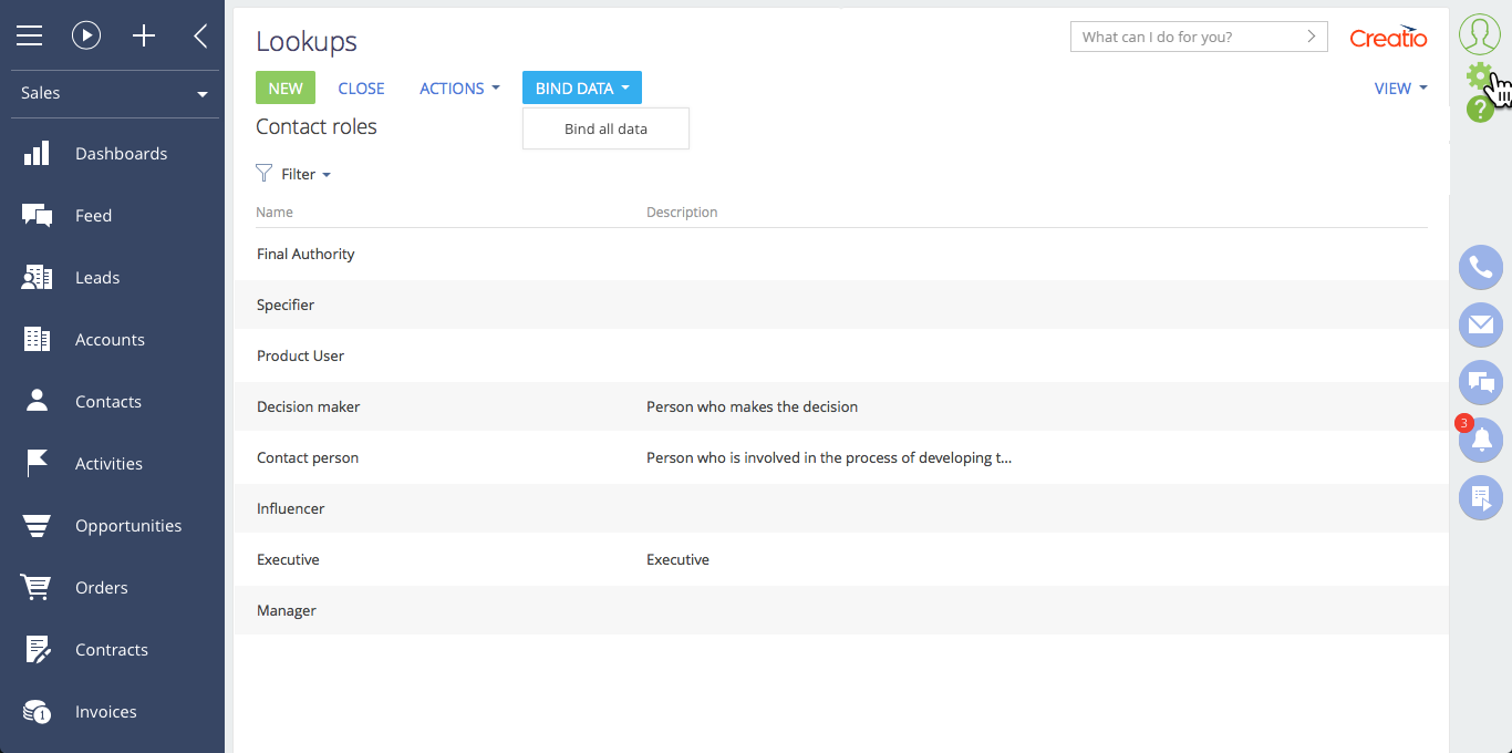 Data binding tool for Creatio | Creatio Marketplace
