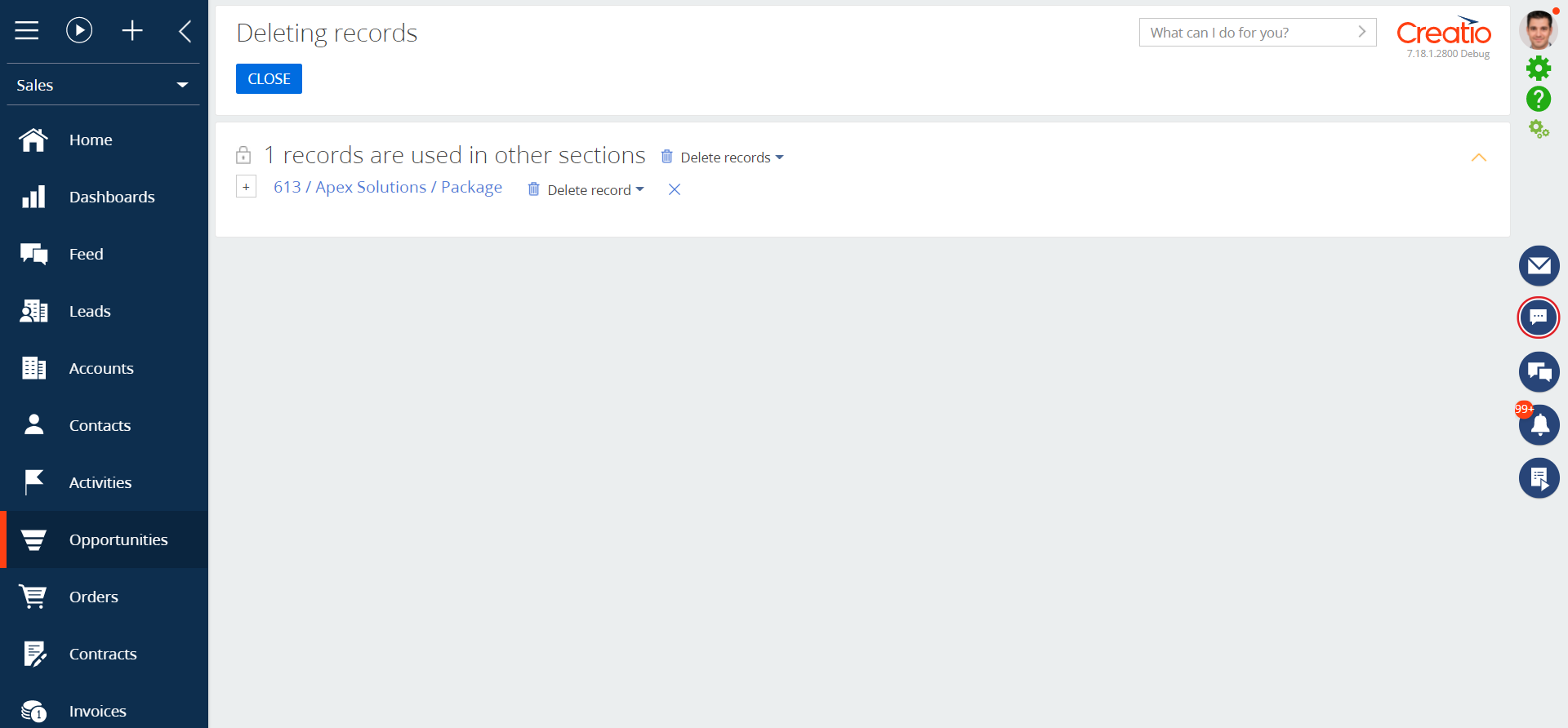 Buttons on Opportunity Edit Page for Creatio | Creatio Marketplace
