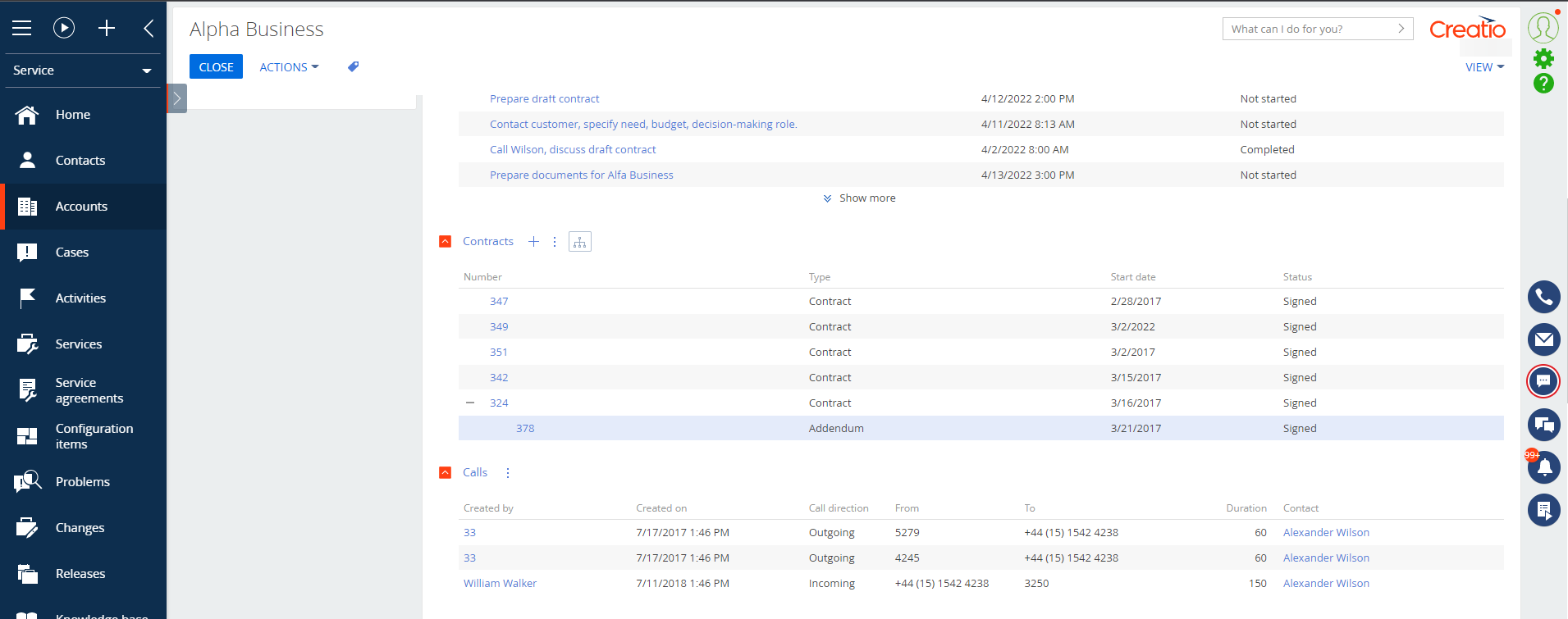 Tree view for Creatio | Creatio Marketplace