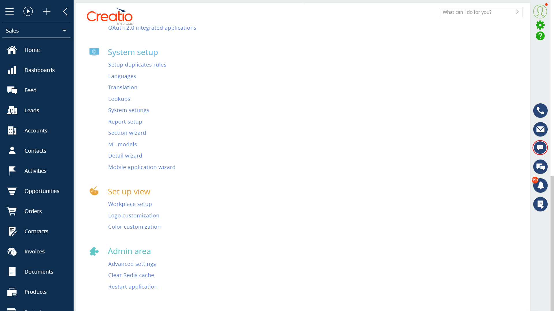Maintenance tools for Creatio | Creatio Marketplace