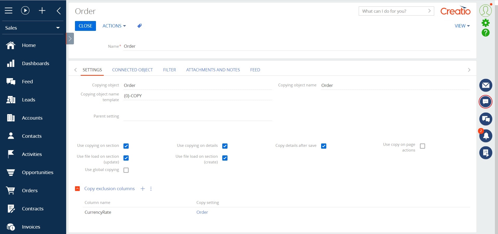 SalesUp Copy object records for Creatio | Creatio Marketplace