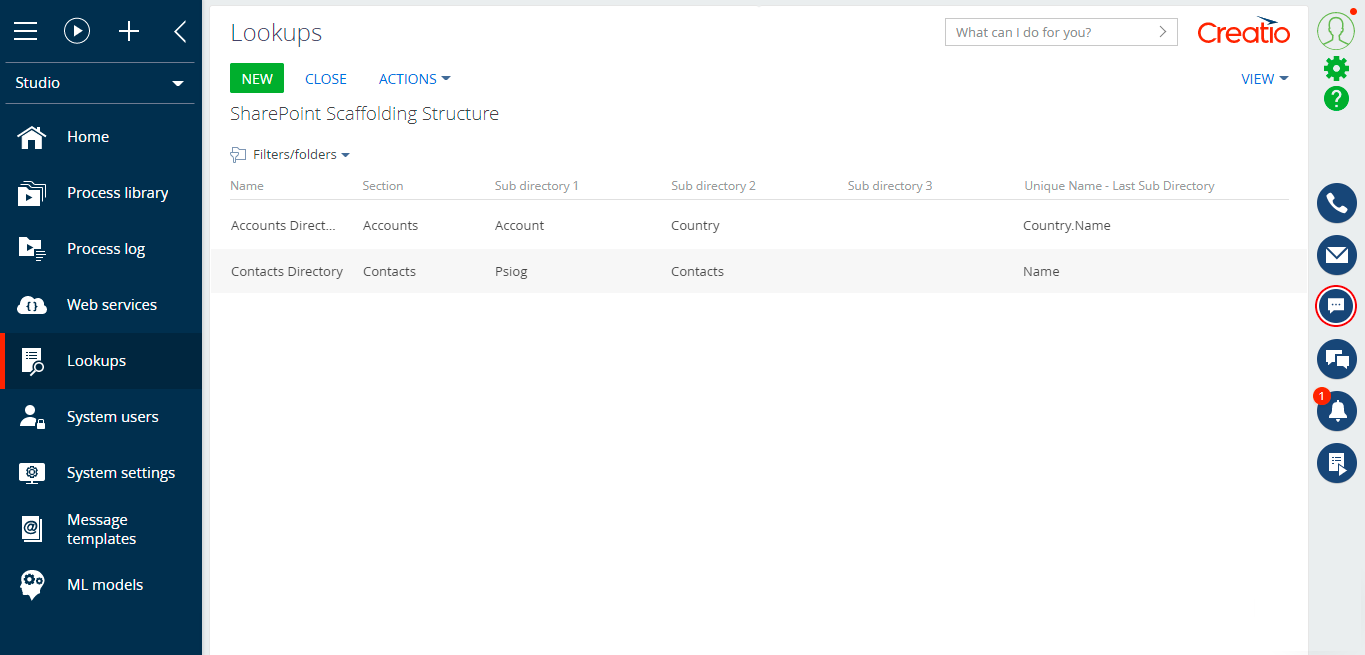 SharePoint integration for Creatio | Creatio Marketplace
