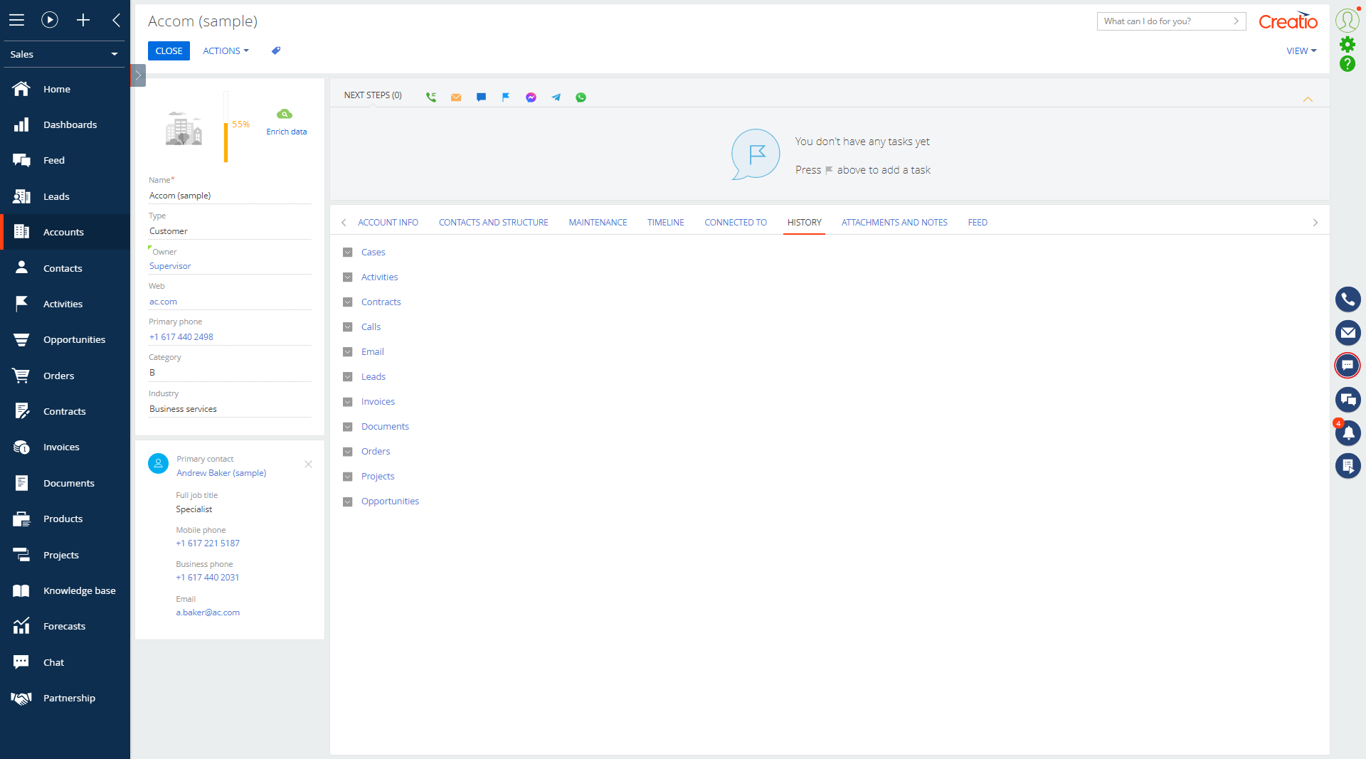 Toggle Details For Creatio Creatio Marketplace