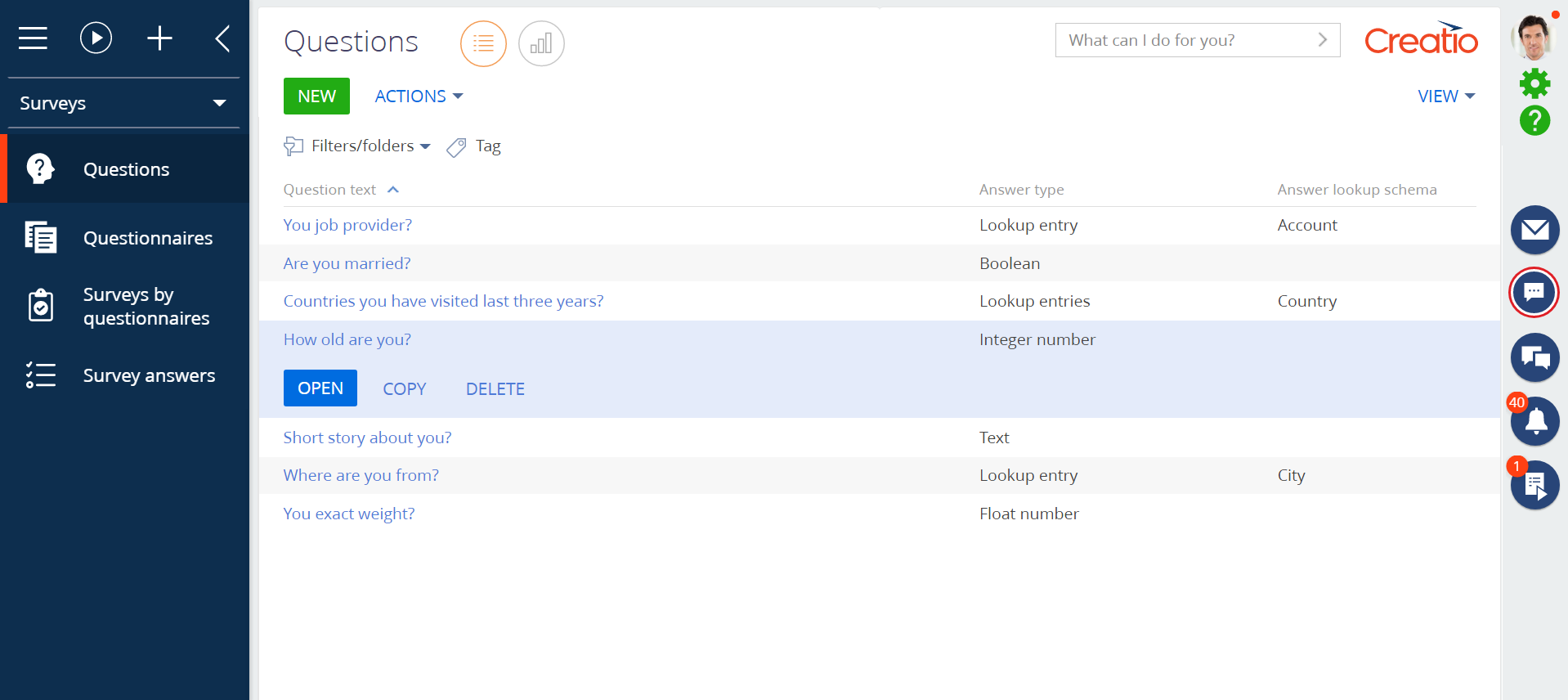 Surveys Done Easy for Creatio | Creatio Marketplace