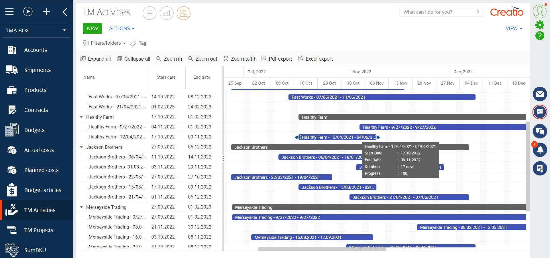 SalesUp FMCG management for Creatio | Creatio Marketplace