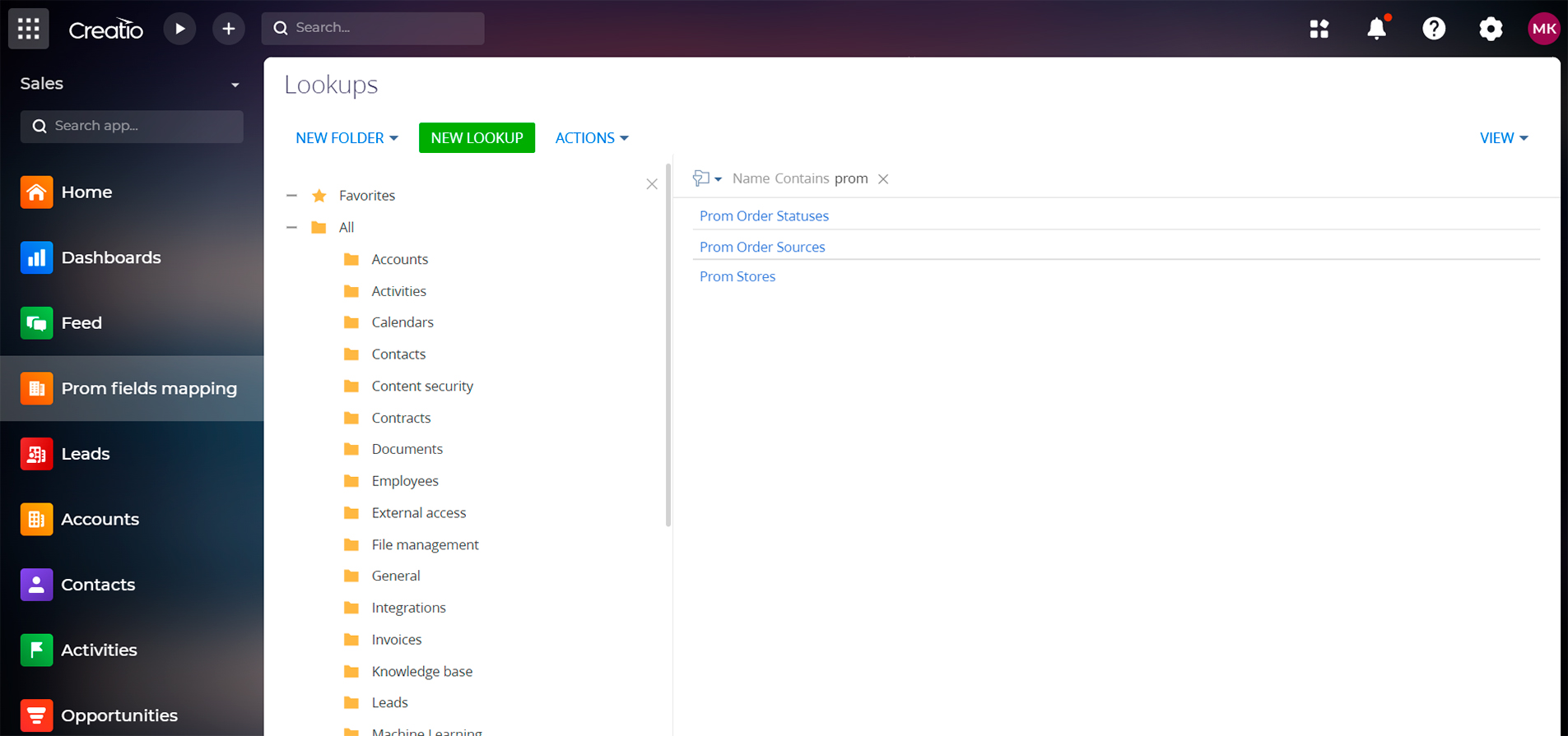 Prom.ua connector for Creatio | Creatio Marketplace