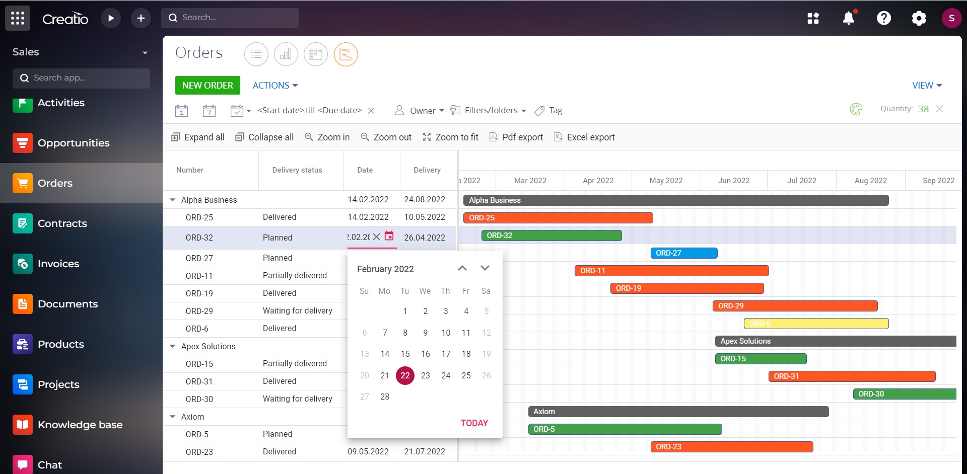 SalesUp Data views for Creatio | Creatio Marketplace