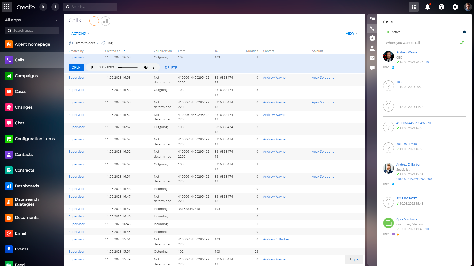 3CX Phone connector for Creatio | Creatio Marketplace