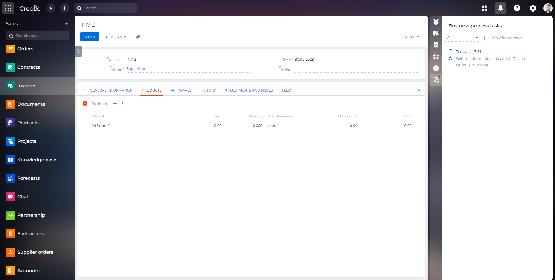 Fuel sales and delivery for Creatio | Creatio Marketplace