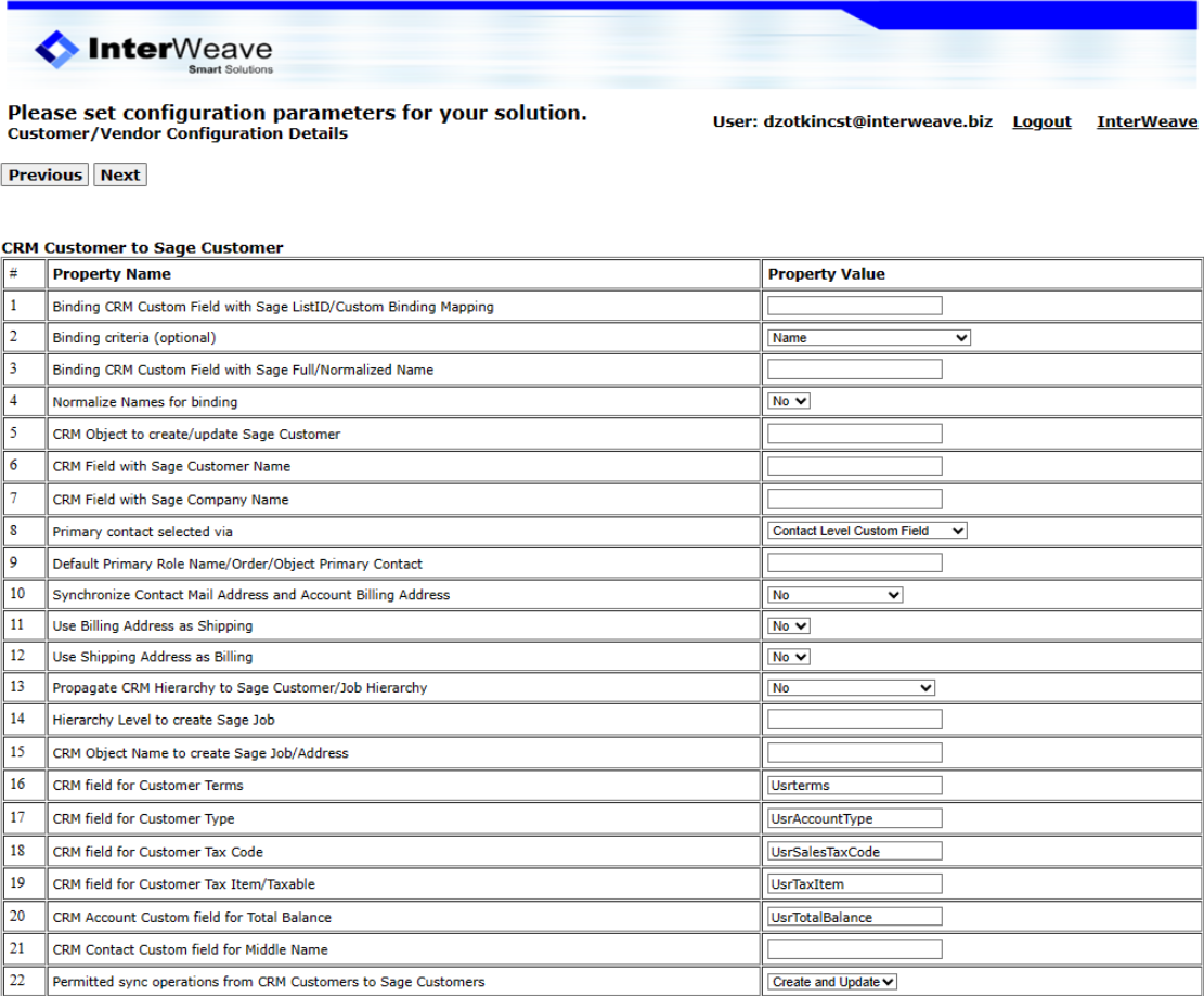InterWeave Sage Intacct Integration for Creatio | Creatio Marketplace