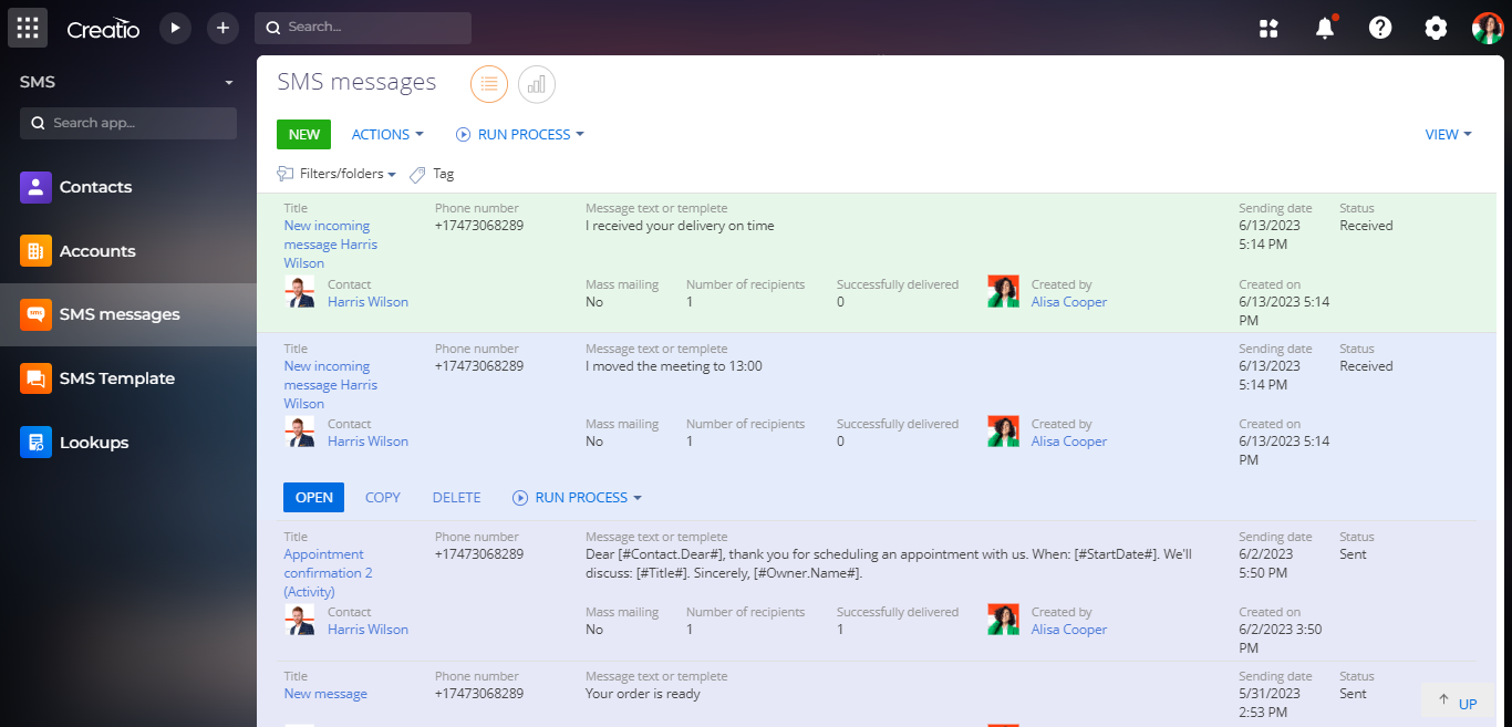 Twilio Sms Pro Integration For Creatio Creatio Marketplace