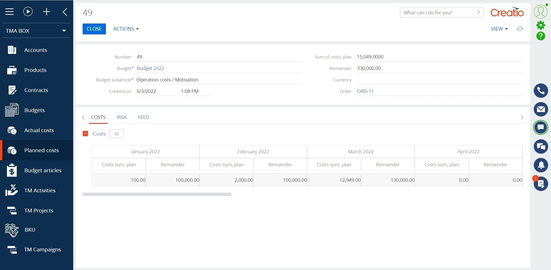 SalesUp FMCG management for Creatio | Creatio Marketplace
