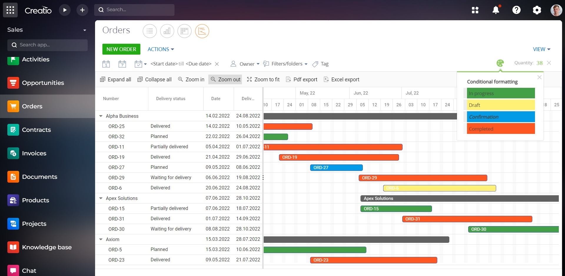 SalesUp Data views for Creatio | Creatio Marketplace