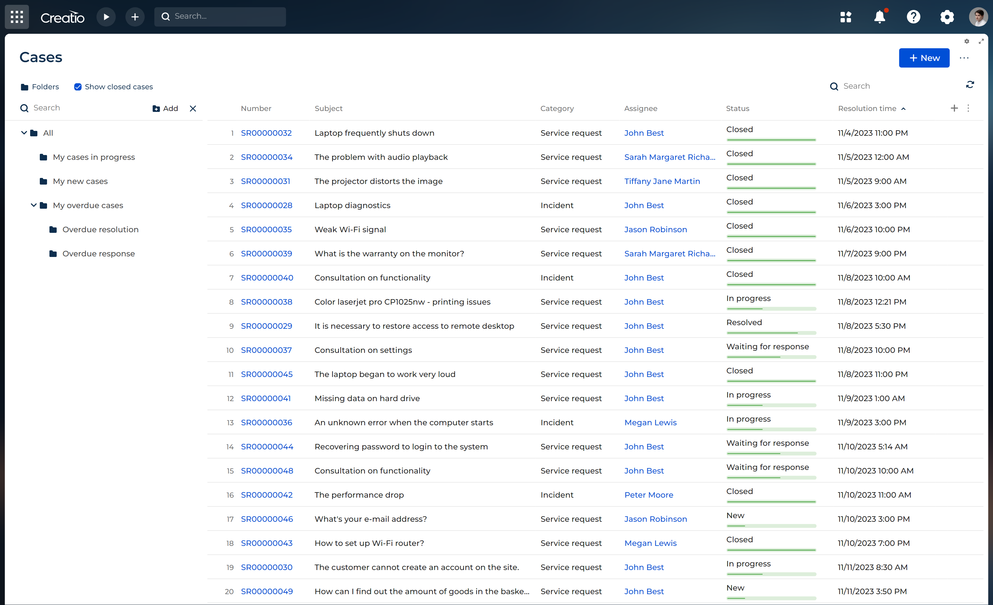 Case Management | Creatio Marketplace