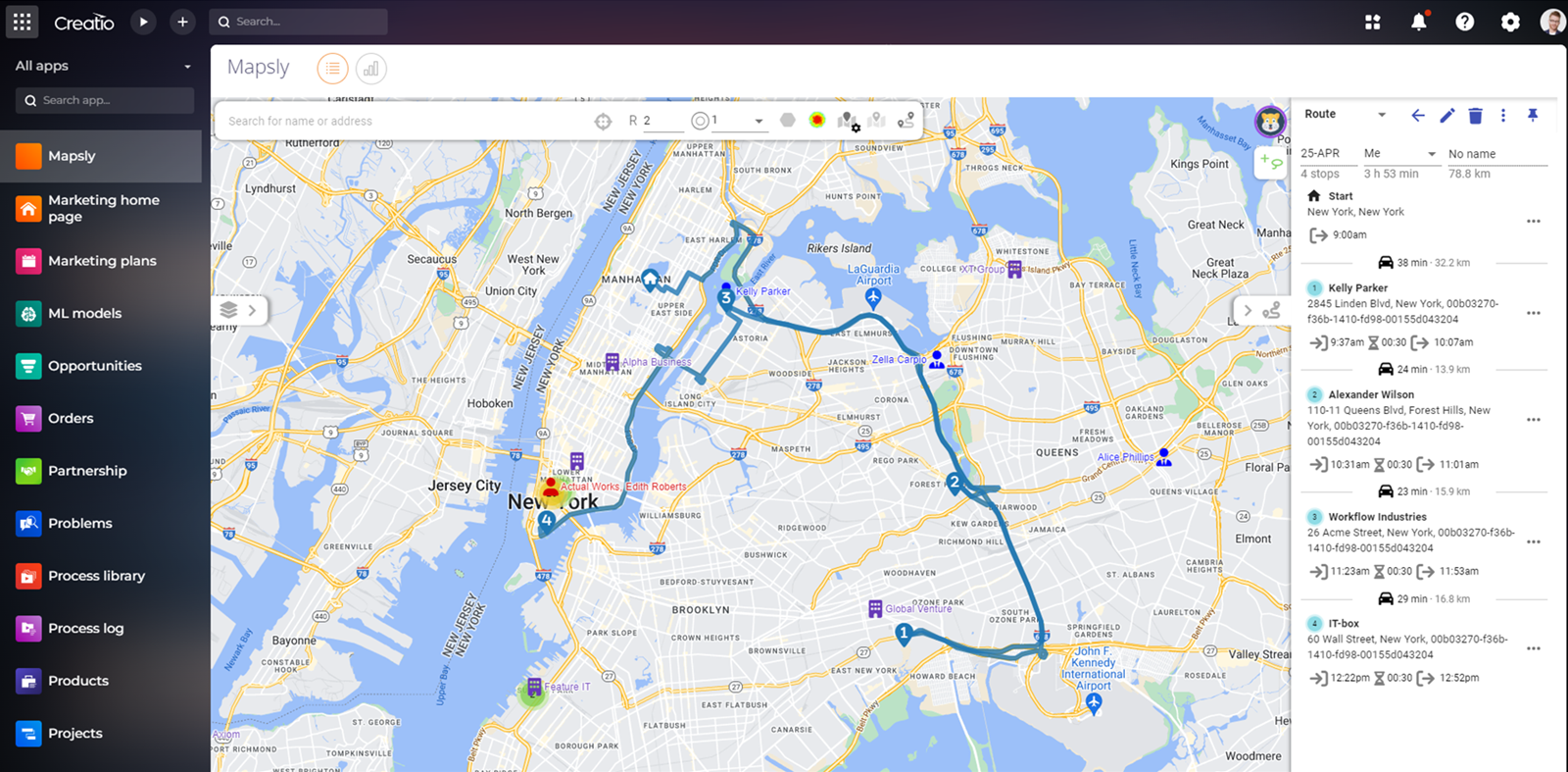 Mapsly | Creatio Marketplace