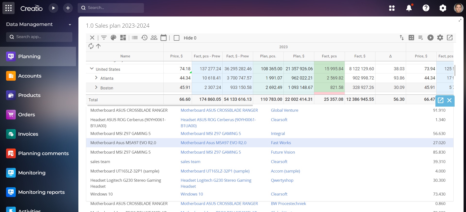 SalesUp Data Management for Creatio | Creatio Marketplace