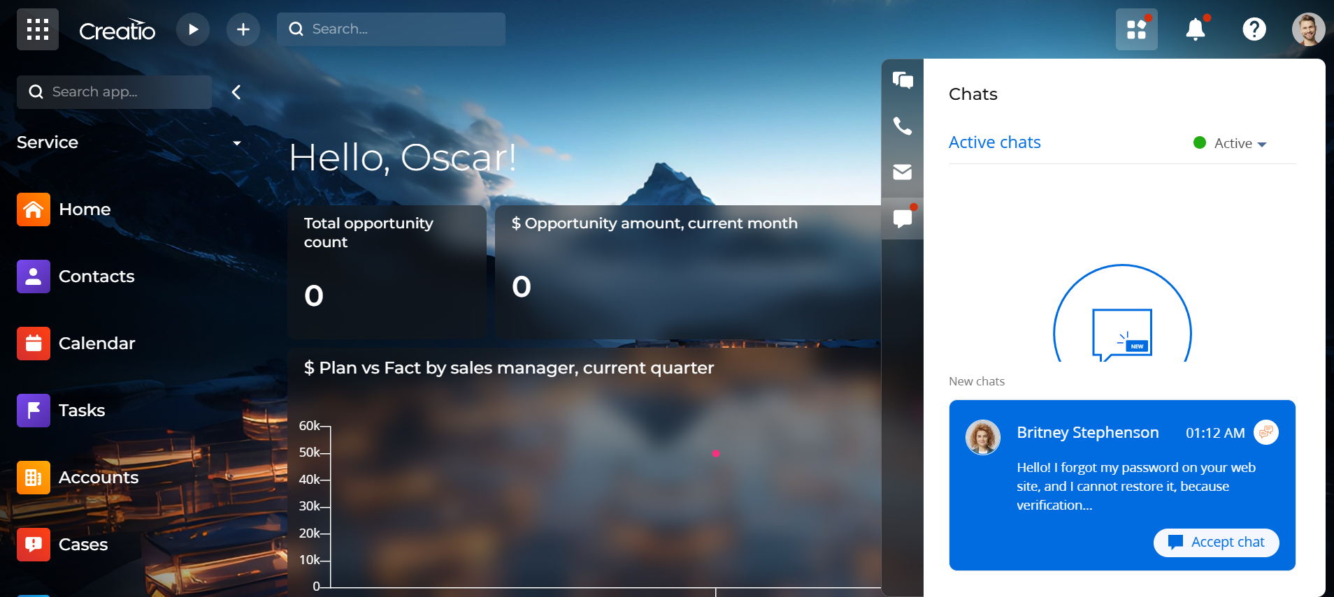 Website Live Chat for Creatio | Creatio Marketplace
