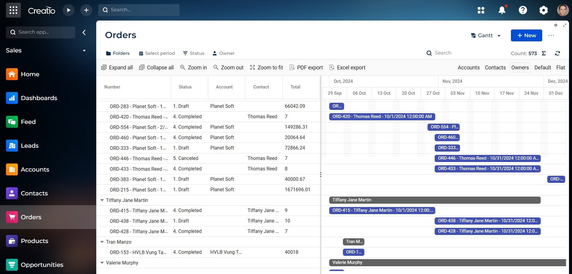 SalesUp Data views for Creatio | Creatio Marketplace