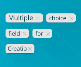 Multiple choice field setup for Creatio | Creatio Marketplace